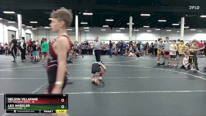 80 lbs Round 4 (8 Team) - Nelson Villafane, Mat Assassins White vs Leo ...