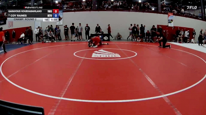 97 kg Champ. Round 2 - Garavous Kouekabakilaho, Viking Wrestling Club ...