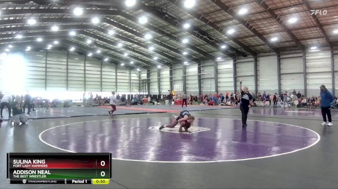 95 lbs Round 1 - Addison Neal, The Best Wrestler vs Sulina King, Fort ...