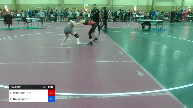 112 lbs Consolation - Liana McIntosh, Head Hunters Wrestling Club ...