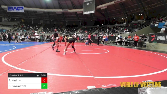 92 lbs Consi Of 8 #2 - Addison Neal, The Best Wrestler vs Olivia ...