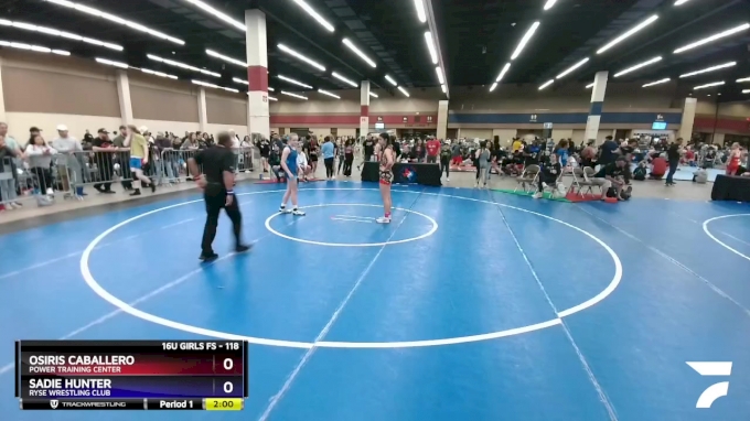 118 lbs Cons. Round 3 - Osiris Caballero, Power Training Center vs ...