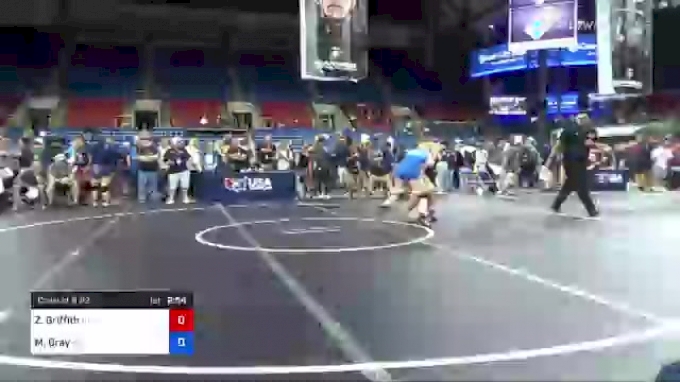 132 lbs Consi Of 8 #2 - Zoe Griffith, New York vs Madyson Gray, Kansas