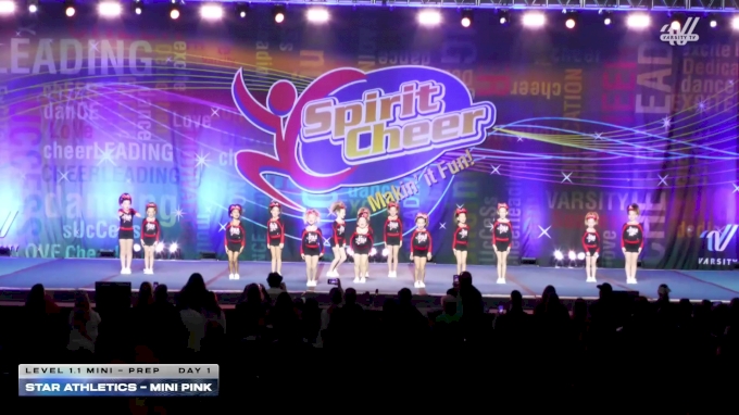 Star Athletics - Mini Pink [2026 L1.1 Mini - PREP Day 1] 2026 Spirit ...