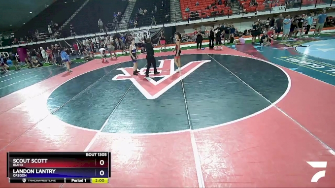 112 lbs Semifinal - Scout Scott, Idaho vs Landon Lantry, Oregon