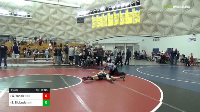 65 lbs Final - Cael Yanek, (Moon) vs Santino Sloboda, (Butler)