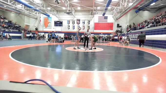 157 lbs Champ. Round 1 - Noah Moreno, Evergreen Park vs Kayden Thomas ...