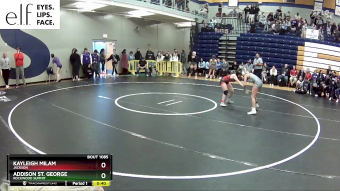 110 lbs. Cons. Round 6 - Kayleigh Milam, Jackson vs Addison St. George ...