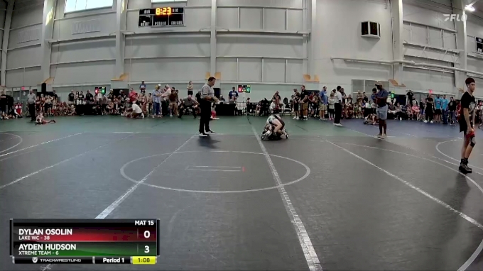 105 lbs Round 6 (8 Team) - Dylan Osolin, Lake WC vs Ayden Hudson ...