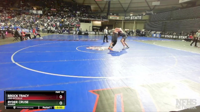 1B/2B 285 5th Place Match - Ryder Cruse, Rainier vs Brock Tracy, Lind ...