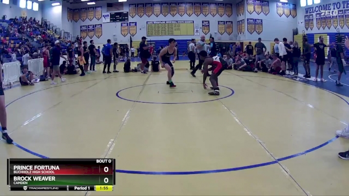 150 lbs Champ. Round 3 - Prince Fortuna, Buchholz High School vs Brock ...