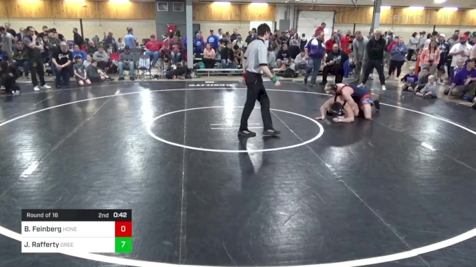 171 lbs Round Of 16 - Benny Feinberg, Honeoye vs Jake Rafferty, Greentown