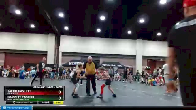 70/75 Round 3 - Barrett Casteel, Irish Wrestling Club vs Jacob Haslett ...