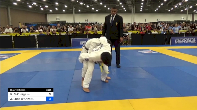 Joseph Luca D'Anza vs Kayden A Garcia-Zuniga 2024 IBJJF Jiu-Jitsu CON ...