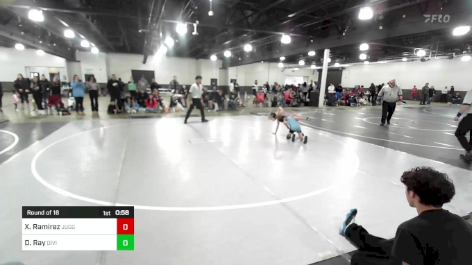 58 lbs Round Of 16 - Xander Ramirez, Juggernaut WC vs Daxton Ray ...