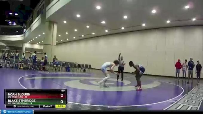160 lbs Round 4 (10 Team) - Noah Blough, 212 Wrestling vs Blake ...
