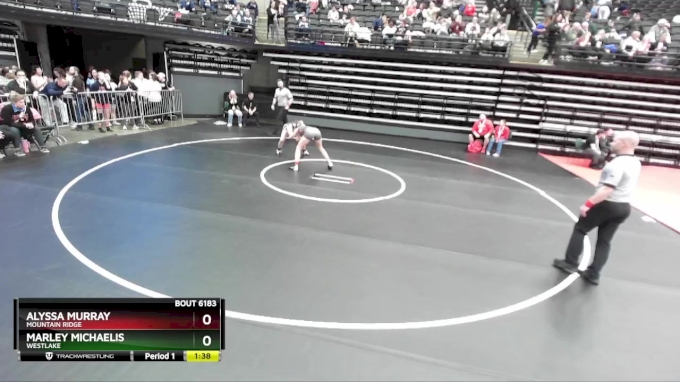 6A 140 lbs Cons. Round 2 - Alyssa Murray, Mountain Ridge vs Marley ...