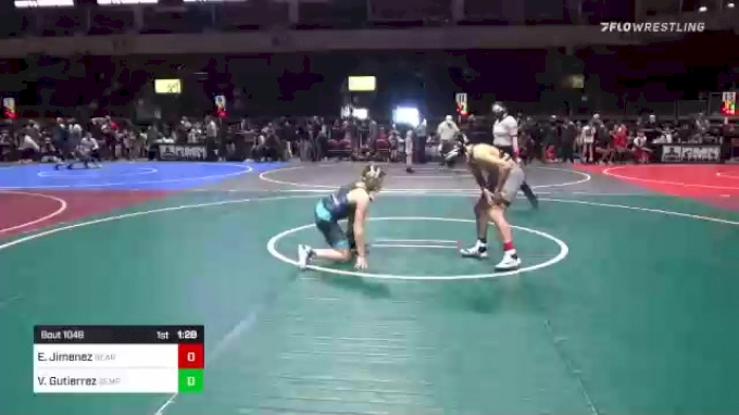98 lbs Semifinal - Edgar Jimenez, Bear WC vs Vinnie Gutierrez, Semper Fi WC