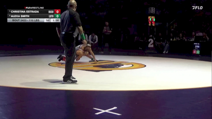 110 lbs Final - Christina Estrada, Buchanan (CS) vs Alexa Smith ...