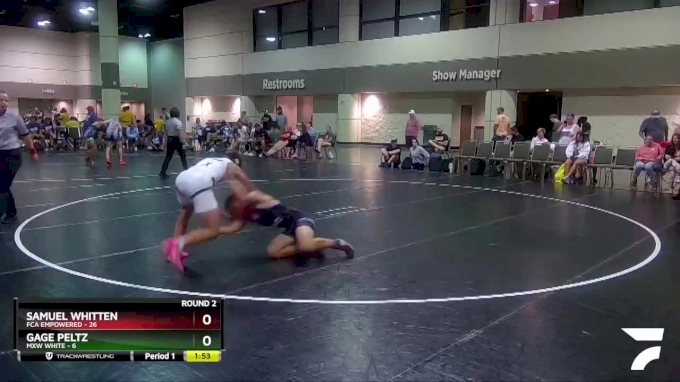 145 lbs Round 2 (6 Team) - Samuel Whitten, FCA Empowered vs Gage Peltz ...