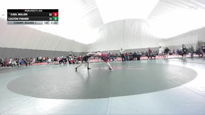 165 lbs Champ. Round 1 - Cael Miller, Bellarmine vs Calton Fisher, Tiffin