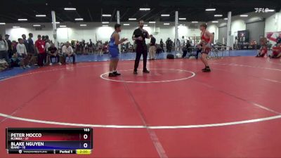 165 lbs Quarterfinals (8 Team) - Peter Mocco, Florida vs Blake Nguyen ...