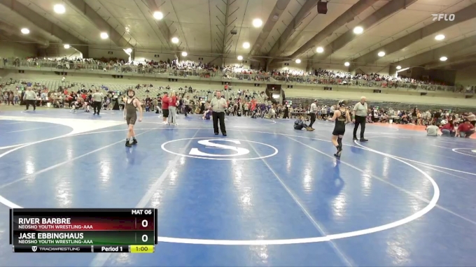85 lbs Cons. Round 4 - Jase Ebbinghaus, Neosho Youth Wrestling-AAA vs ...