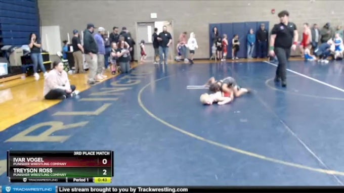 56 lbs 3rd Place Match - Treyson Ross, Punisher Wrestling Company vs ...