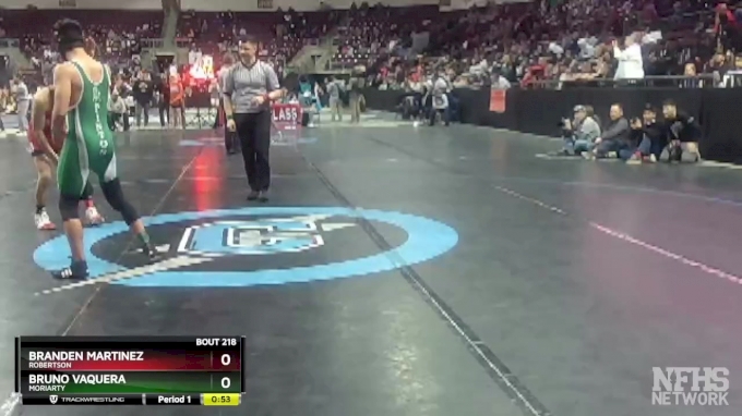 4A 121 lbs Cons. Round 2 - Branden Martinez, Robertson vs Bruno Vaquera ...