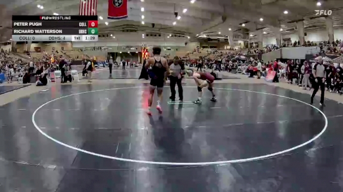 144 lbs Quarterfinals (8 Team) - Peter Pugh, Collierville High School ...