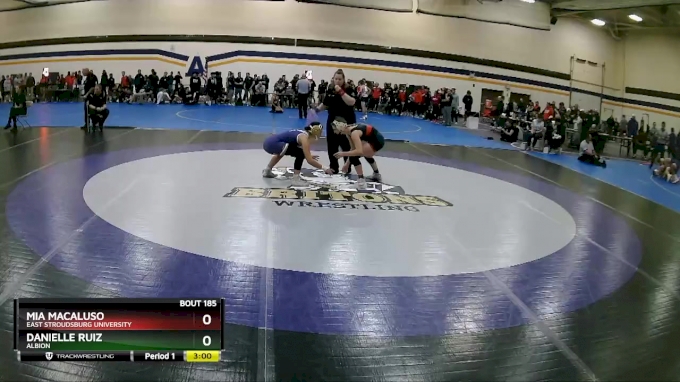 130 lbs Semifinal - Mia Macaluso, East Stroudsburg University vs ...
