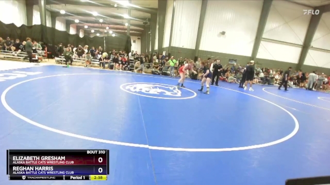 135 lbs Round 2 - Elizabeth Gresham, Alaska Battle Cats Wrestling Club ...