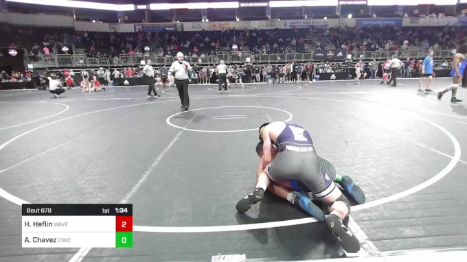 138 lbs Final - Hunter Heflin, Wave Wrestling Club (TN) vs Amare Chavez ...