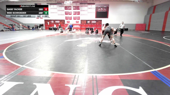 197 lbs 3rd Place - Gage Yackee, Unrostered vs Reid Schroeder, Army ...
