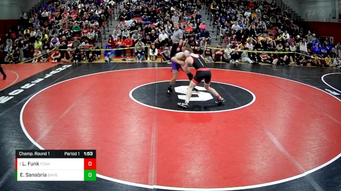 127 lbs Champ. Round 1 - Landon Funk, Fox Chapel Area Hs vs Efrain ...