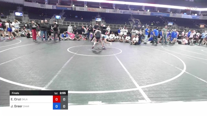90 lbs Final - Elissa Cruz, Oklahoma Supergirls vs Jayla Greer, Charlie ...