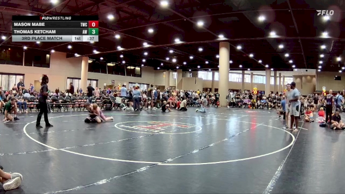 90 lbs 3rd Place Match - Thomas Ketcham, AuburnTakeDown Wrestling vs ...
