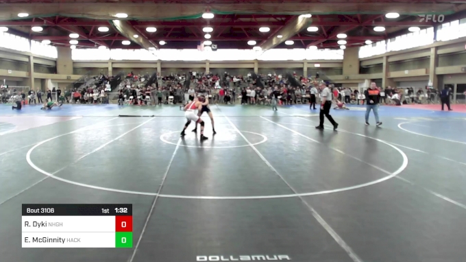 113 lbs Consi Of 8 #1 - Ryan Dyki, Northern Highlands vs Evan McGinnity ...