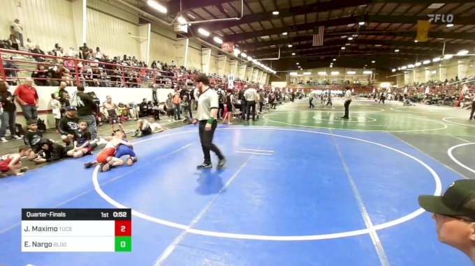 57 lbs Quarterfinal - Isaac Ortega, Desert Dogs WC vs Tucker Goodman ...