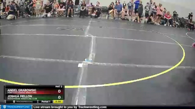 44/47 Round 1 - Angel Grabowski, Port City Pirates Wrestling vs Joshua ...