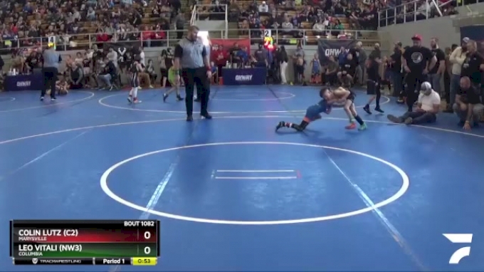 50 lbs Cons. Round 3 - Leo Vitali (nw3), Columbia vs Colin Lutz (c2 ...