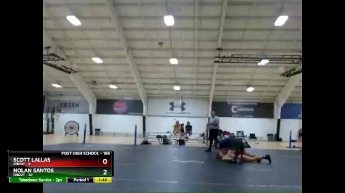 165 lbs Round 5 - Nolan Santos, Rhody vs Scott Lallas, Rhody