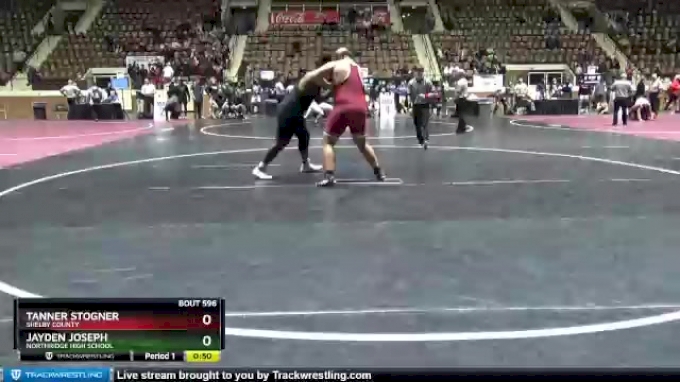 285 lbs 3rd Place Match - Tanner Stogner, Shelby County vs Jayden ...