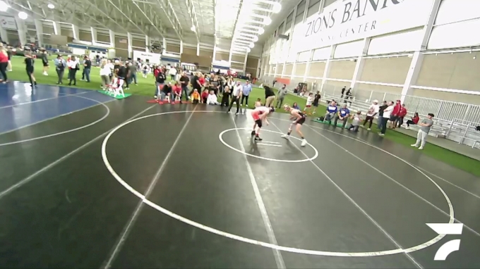145 lbs Cons. Semi - Mason Wagstaff, Evanston Elite Wrestling vs Cruz ...