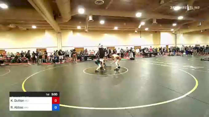 65 kg Consi Of 32 #1 - Kyle Dutton, Victory Wrestling vs Reed Abbas ...