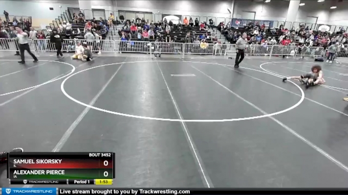 100 lbs Champ. Round 2 - Samuel Sikorsky, IL vs Alexander Pierce, IA