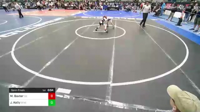 55 lbs Semifinal - Maureen Baxter, Institute Of Combat vs Jessie Kelly ...