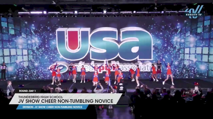 Thunderbird High School - JV Show Cheer Non-Tumbling Novice [2023 JV ...