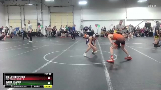 105 lbs Round 7 (8 Team) - Nick Guzzo, FL Scorpions vs EJ Lingenfield ...