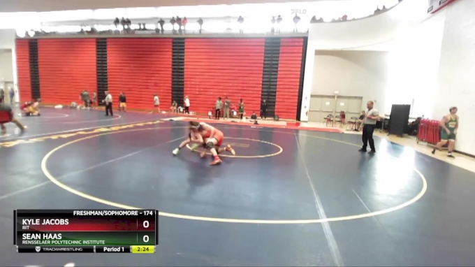 174 lbs Quarterfinal - Sean Haas, Rensselaer Polytechnic Institute vs ...
